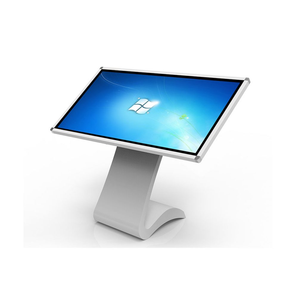 Capacitive Horizontal Touch Screen Display Digital Signage Kiosk ...