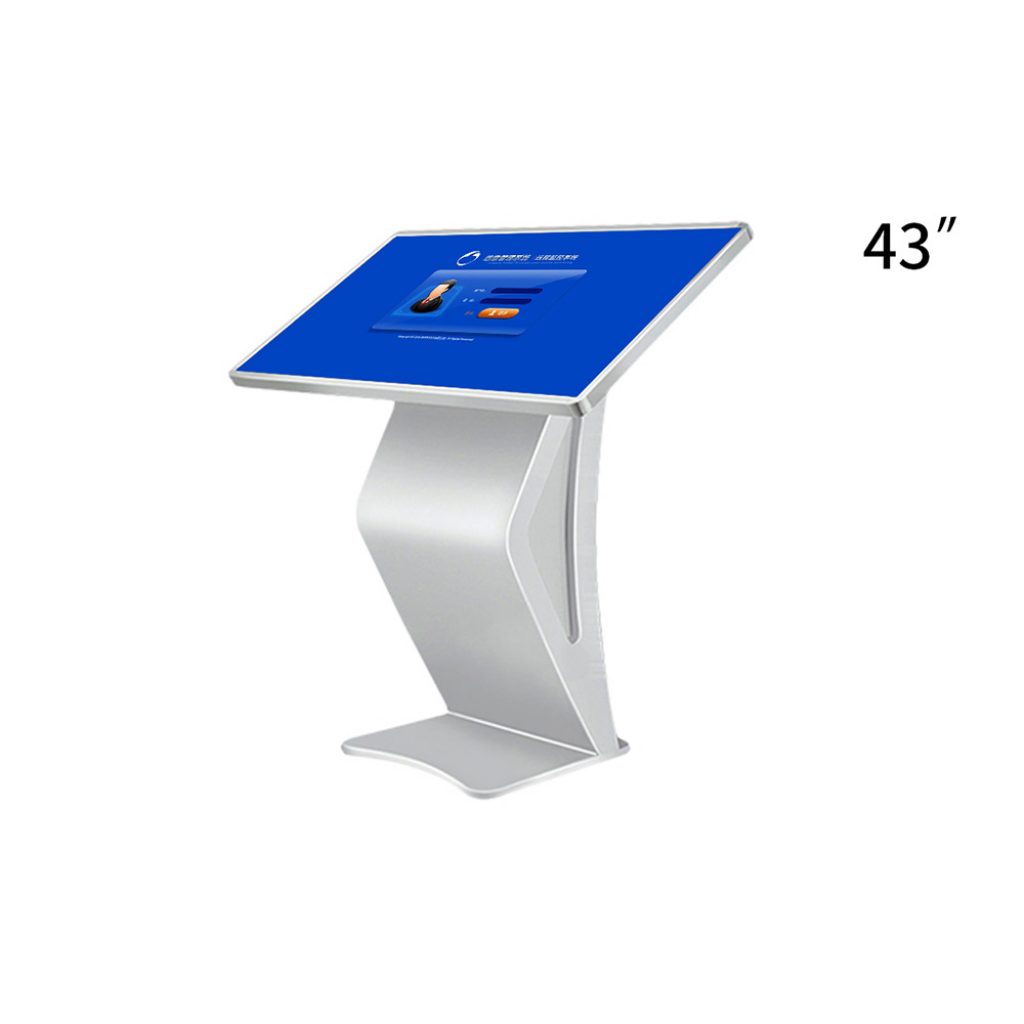 Capacitive Horizontal Touch Screen Display Digital Signage Kiosk ...