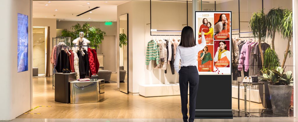 Infrared Floor Standing Touch Screen Kiosk Display – FVASEE ...