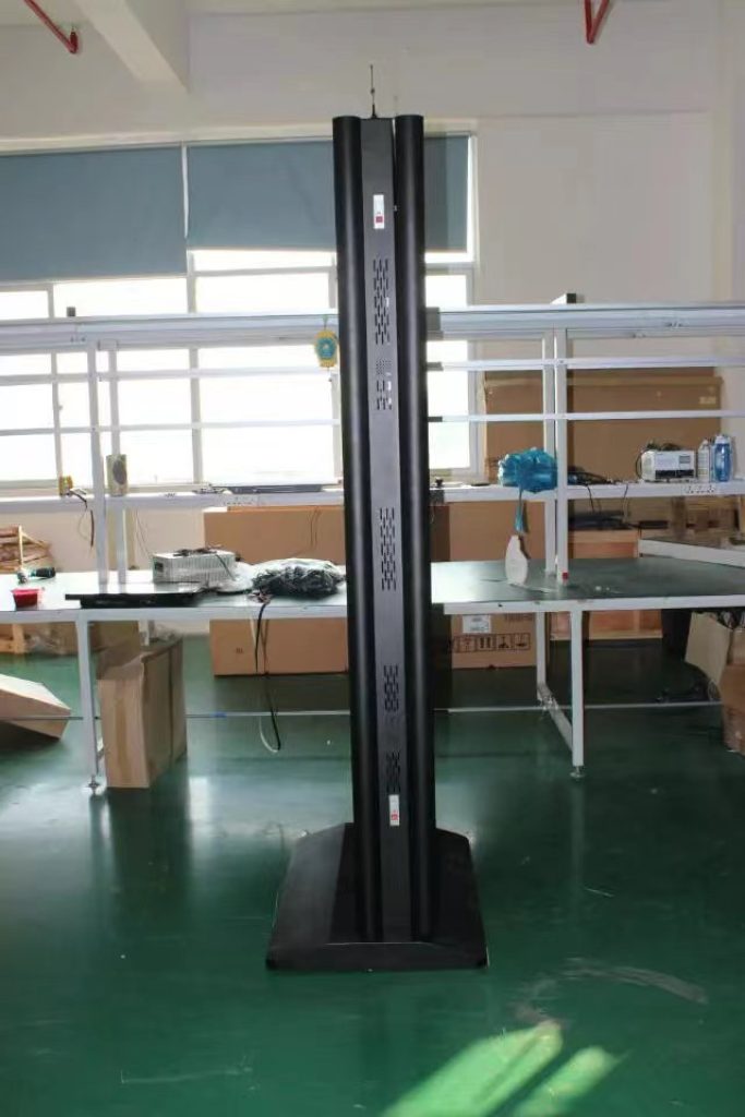 Indoor Interactive Kiosk LCD Signage Totem Floor Stand Touch Screen ...